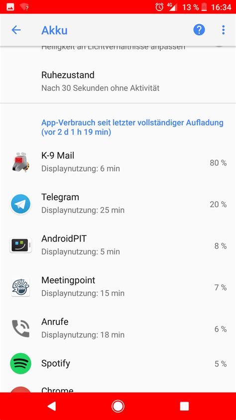 Since Upgrade To Andoid 8 K9 Eats All My Battery · Issue 2854
