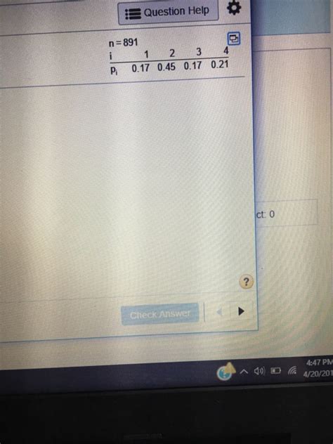 Solved The Expected Count For Outcome Is Chegg