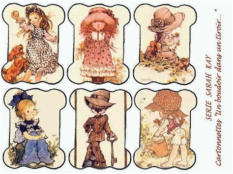 Декупажные карты: "Бобины для мулине. Детский мир" | Imagens infantis ...