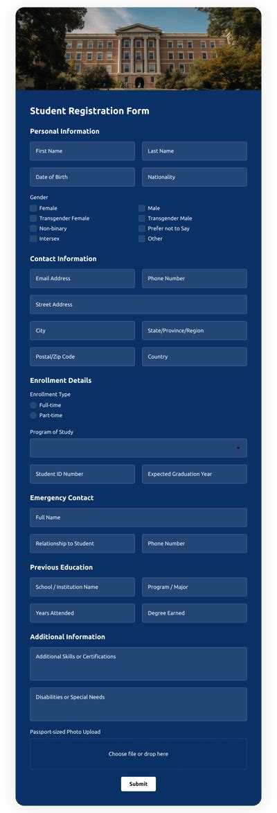 Online Form Creator To Create Form For Website For Free