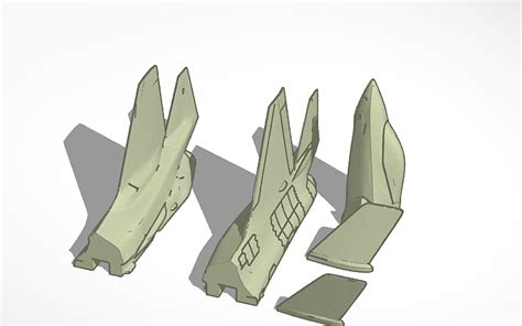 3d Design F35 Easy Print Tinkercad