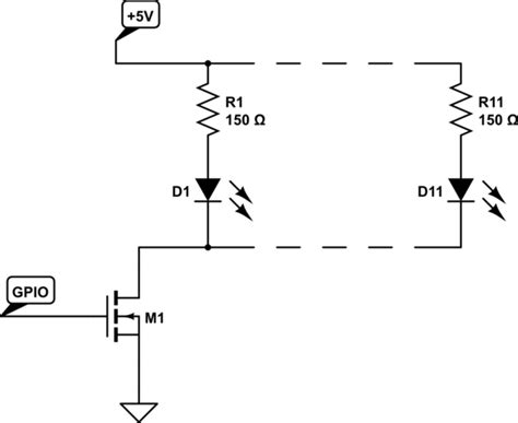 Electronics Designing Around Output Pin Limitations Arduino Stack Exchange
