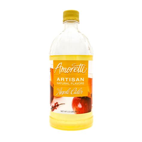 Natural Apple Cider Artisan Flavor — Amoretti