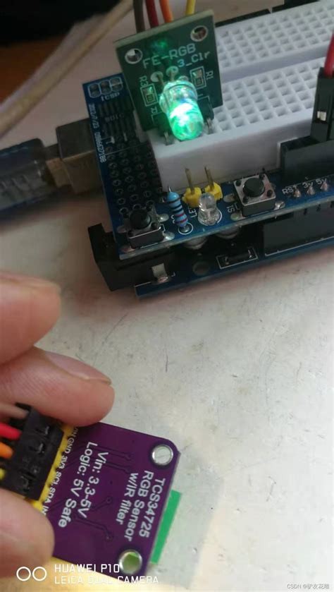 【雕爷学编程】arduino动手做（165） tcs34725颜色识别模块 tcs34725fn csdn博客