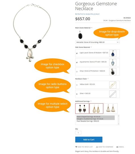 Magento 2 Custom Option Image Extension M2 Image Swatch