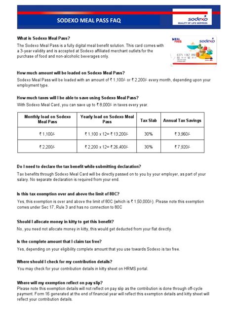Sodexomealpassfaqs Ibmportal Pdf Debit Card Credit Card Sodexomealpassfaqs Ibmportal Pdf Debit Card Credit Card