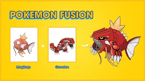 Pokemon Fusion Magikarp Groudon Youtube