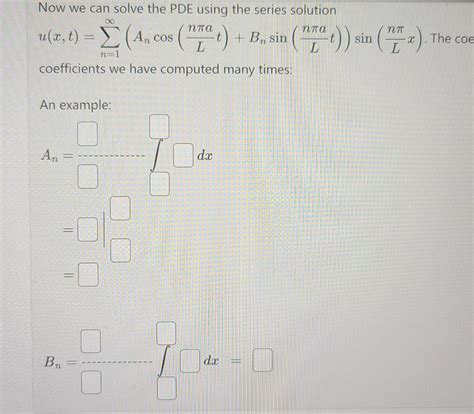 solved solve the wave equation with fixed endpoints and the