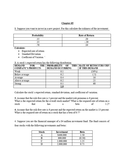 fm assignment 01 pdf bonds finance yield finance