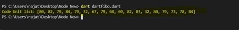 Dart Program To Convert String To Ascii Value Code Units