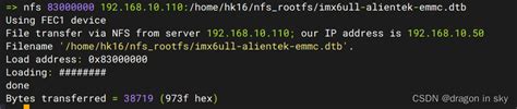 正点原子 imx6ull linux 更新内核与设备树 通过nfs挂载 linux 替换设备树 csdn博客