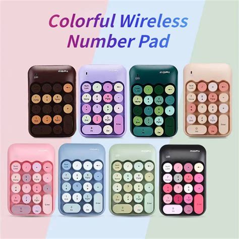 Wireless Numeric Keyboard Number Pad Bank Finance Numeric Keypad Laptop