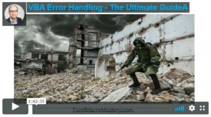 VBA Error Handling A Complete Guide Excel Macro Mastery