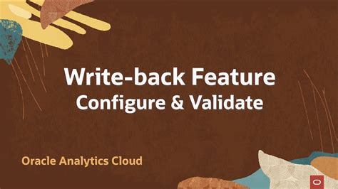 Enhance Analytics With Write Back Updating Data Directly From Oracle Analytics Reports Youtube