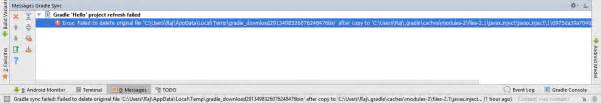 Android Studio 22 And 23 Gradle Project Refresh Failed Stack Overflow