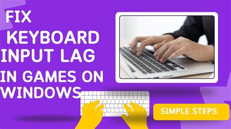 How To fix keyboard input lag in games on windows - YouTube