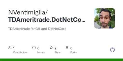 Tdameritrade Api C Dotnetcore Aspdotnet Rdotnet