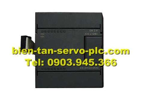 Mô đun Siemens Analog Input EM231 6ES7231 0HC22 0XA8 Biến tần Servo PLC