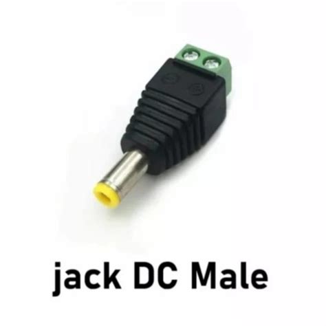 Jual Jack DC Power Connector Cctv Konektor Male Female Jakarta Pusat JJ Collector Anime