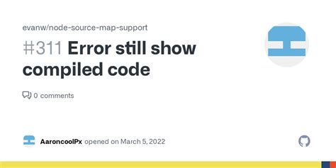 Error Still Show Compiled Code Issue 311 Evanw Node Source Map