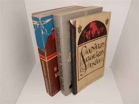 3 Scouting Books Handbook For Scoutmasters Handbook For Patrol
