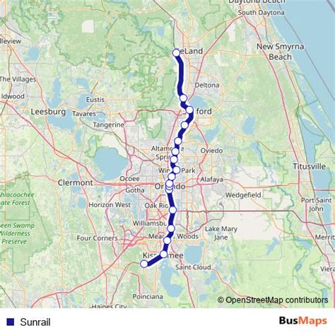 Sunrail Route Stops Schedules And Maps