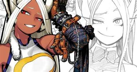My Hero Academia A 10 And Praise Mirko In The Latest Sketches By Horikoshi S Assistant Anime