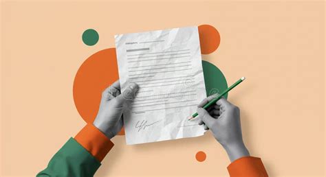 Contract Signing Document With Signature Agreement Legal Signing