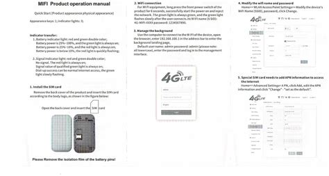 Unlocked G G Modem Router G LTE Router With SIM Card Slot Connect Up To Device USB Mini