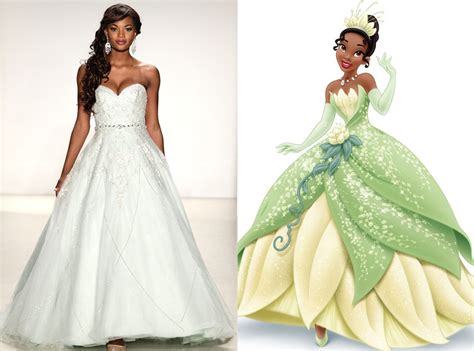 Disney Princess Tiana Wedding Dress Elegant And Timeless Bridal Design