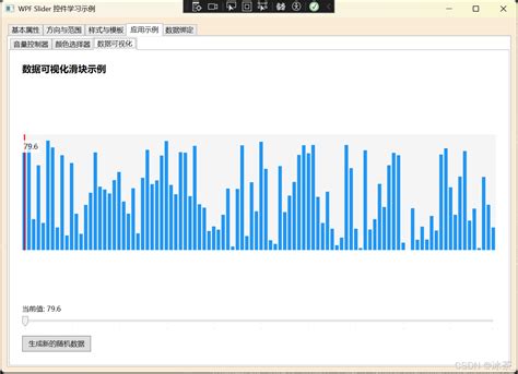 Wpf滑块控件全解析wpf Slider Csdn博客