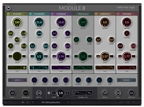 Introducing SSL Module8 Your Ultimate Modulation FX Rack Plug In AUDIO PLUGIN NEWS
