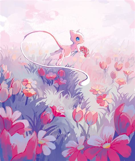 Mew Pokemon Drawn By Nashiro O O Danbooru