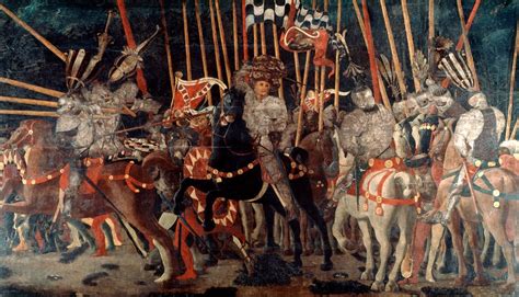 The Battle Of San Romano By Paolo Uccello Fine Art Print