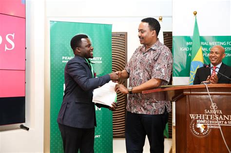 Mr Sam Ogwal From Uganda Assumes The Position Of Igad Youth Envoy Uganda