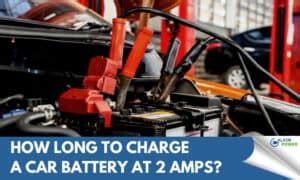 How Long to Charge a Car Battery at 2 Amps? (Average Time)