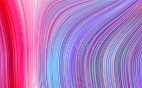 Dynamic Color Series Artistic Abstraction With Colorful Wavy Lines