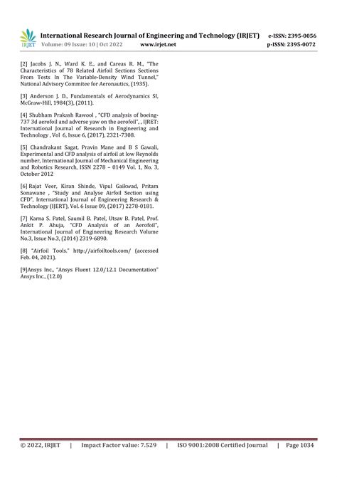 Computational Fluid Dynamic Analysis Of Naca 0006 Aerofoil At Different Parameters With