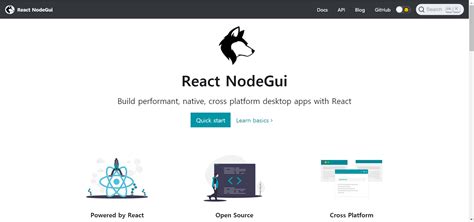 Electron만 있는 것이 아니다 Nodegui 시리즈