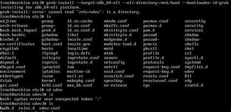 Trouble Installing Grub Got Error Grub Install Error Cannot Read Etcudev Is A