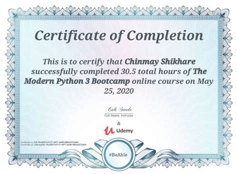 Chinmay Shikhare On Linkedin Pythonprogramming Udemycourses