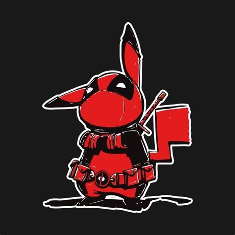 Pika Pika Pool Deadpool Pikachu Pikachu Art Nerd Tattoo