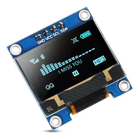 display oled 128x64 ssd1306 i2c azul 0 96 para arduino mercadolivre