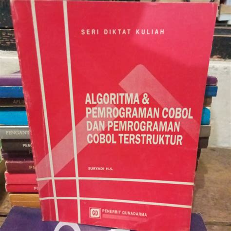 Jual Buku Algoritma And Pemrograman Cobol Dan Pemrograman Cobol Jual Buku Algoritma And Pemrograman Cobol Dan Pemrograman Cobol