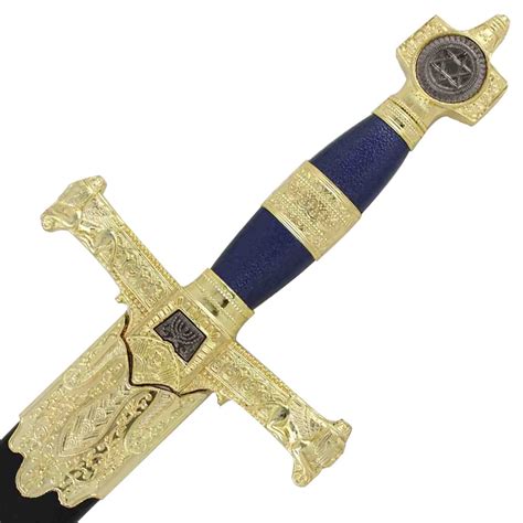 King Solomon Medieval Crusader Replica Longsword Blue