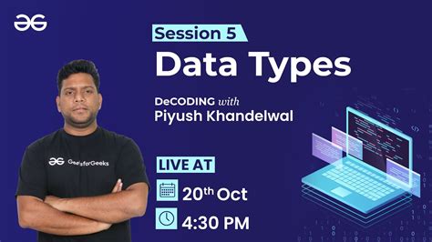 Data Types In Programming Decoding Coding With Piyush Khandelwal