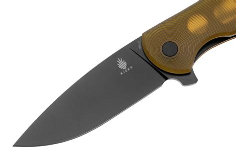 Kizer Gemini V3471a3 Black Nitro V Ultem Pocket Knife Ray Laconico