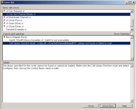 Vector Xl Driver Labview Wrapper Ni Community