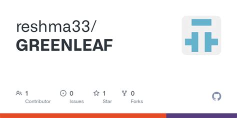 GitHub Reshma33 GREENLEAF