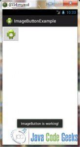 Android ImageButton Example